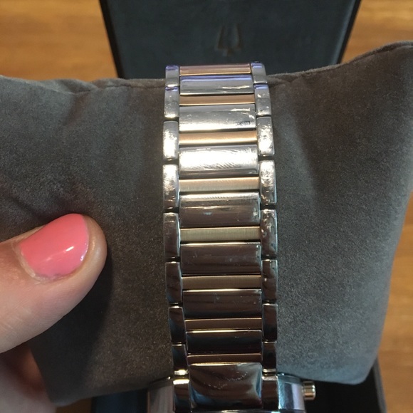 Bulova | Accessories | Bulova Mens Quartz Stainless Steel Dress Watch ...